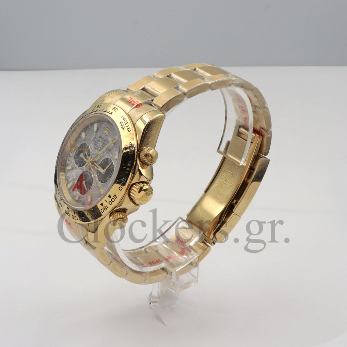 C0SM0GRAPH DAYT0NA GOLD METEORITE DIAL 40MM – clock.watches.gr